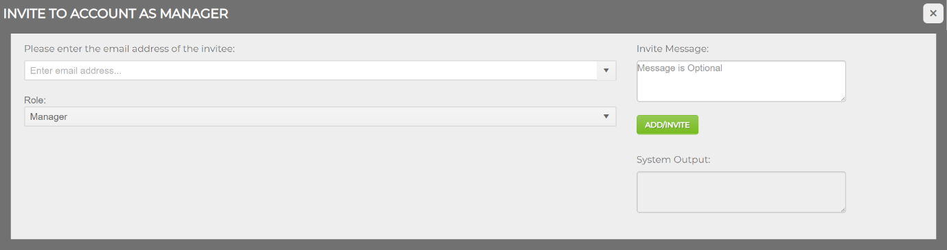 Account and Project Membership - ExOnline Help