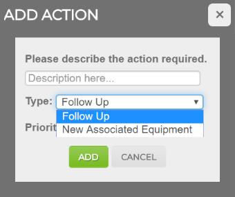 Actions - ExOnline Help