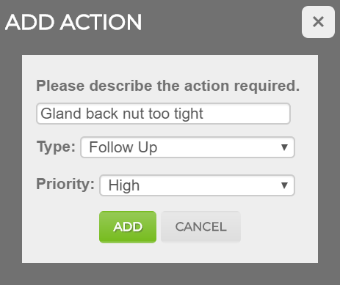 Actions - ExOnline Help